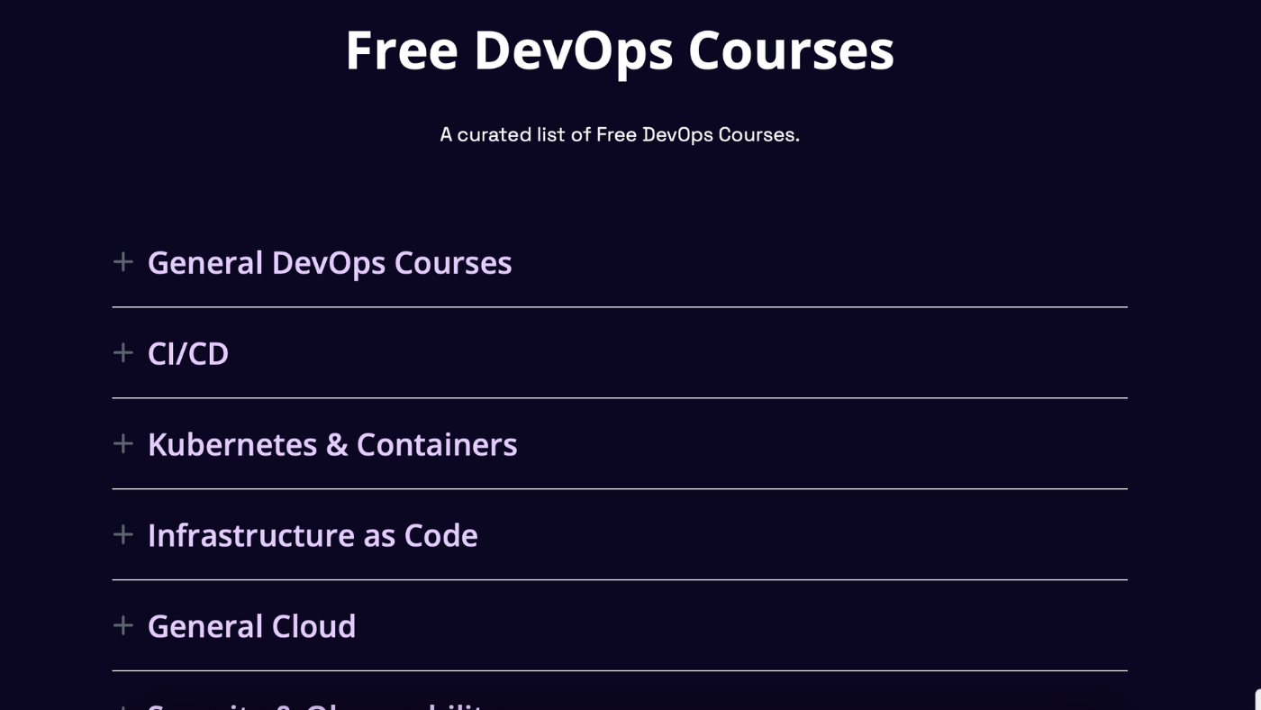 Free DevOps Courses